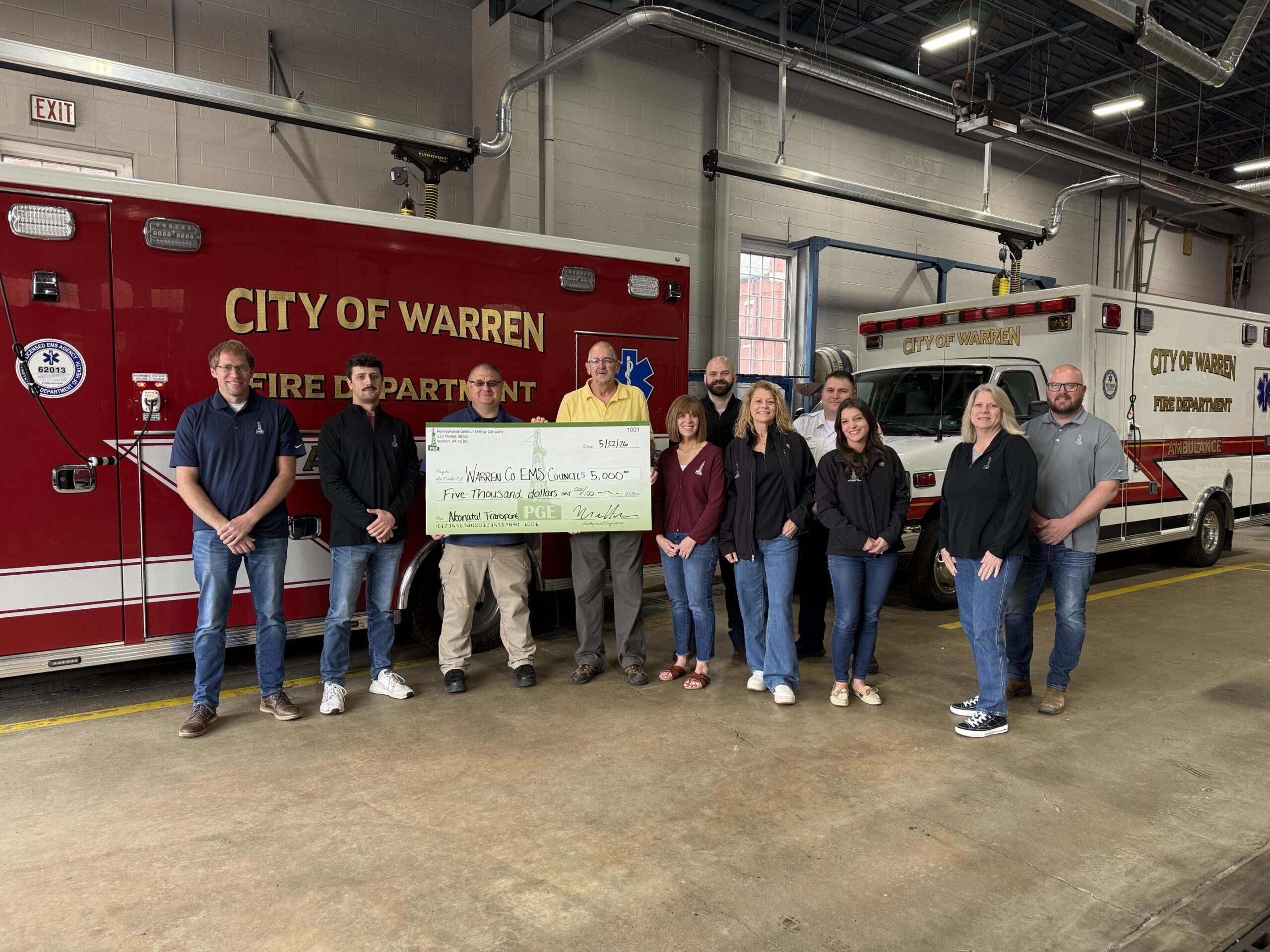 PGE assists EMS Council | News, Sports, Jobs - Times Observer